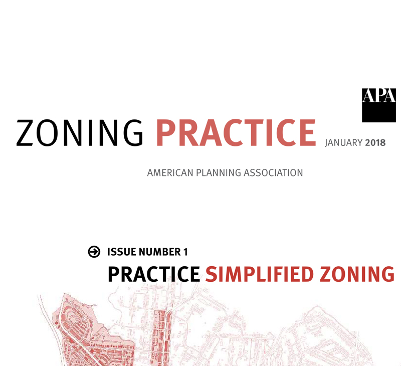 APA Zoning Practice: Simplified Zoning - Code Studio